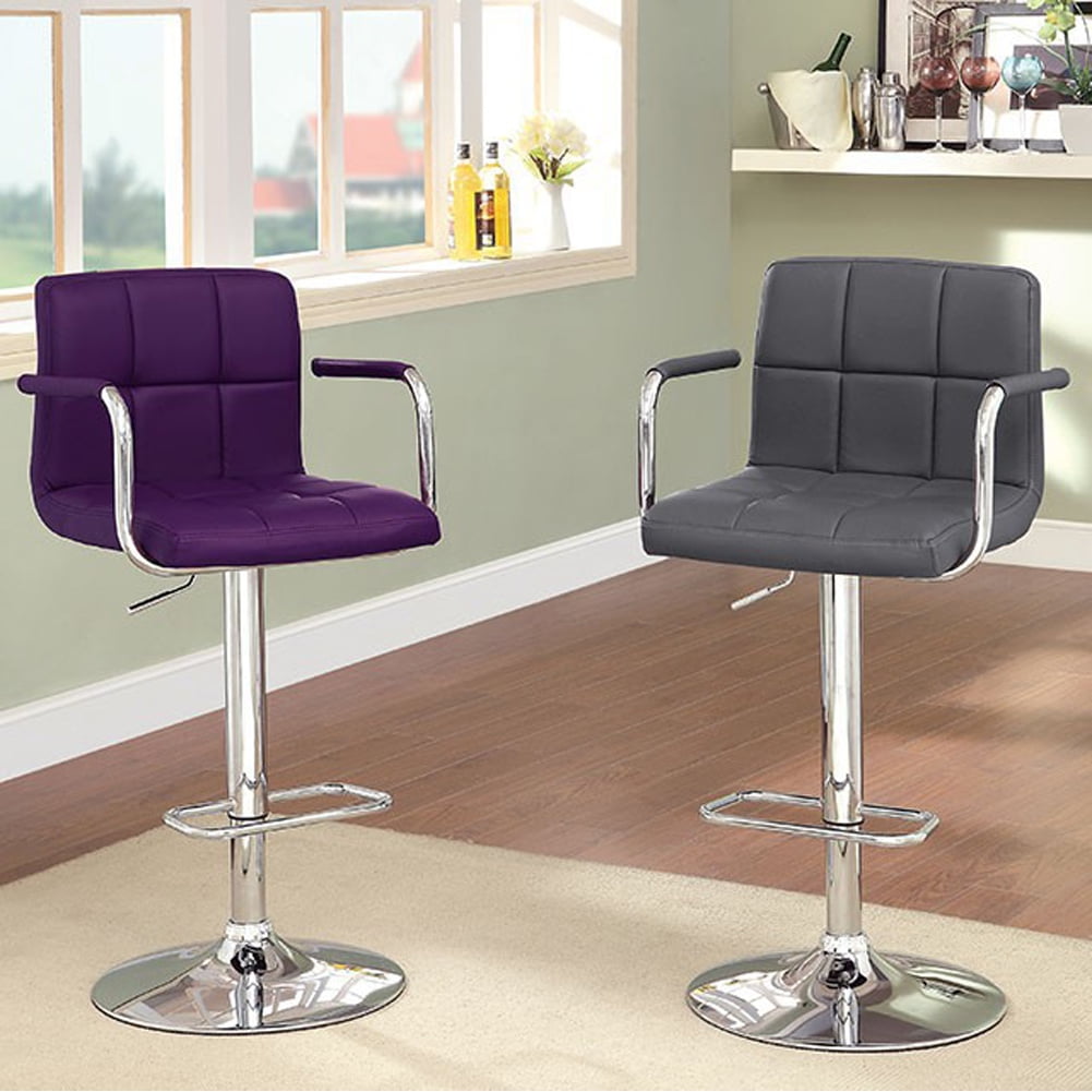 Corfu Contemporary Bar Stool With Arm- Saltoro Sherpi - Walmart.com
