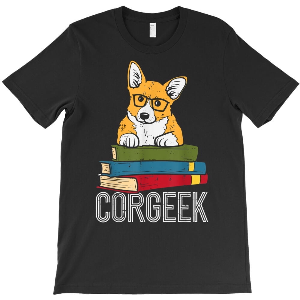 Corgeek Book Lover Welsh Corgi Funny Nerd Dog Lover Reading Hobby ...