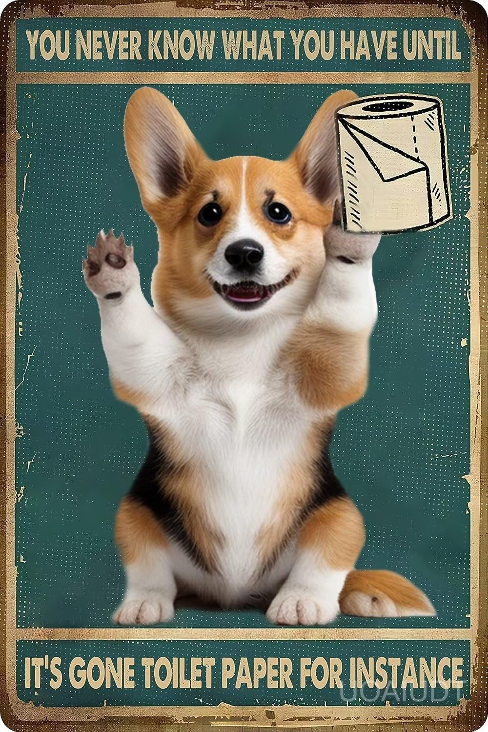 Corgi Bathroom Jigsaw Puzzles 70 Piece For Adults - You Never Know What ...