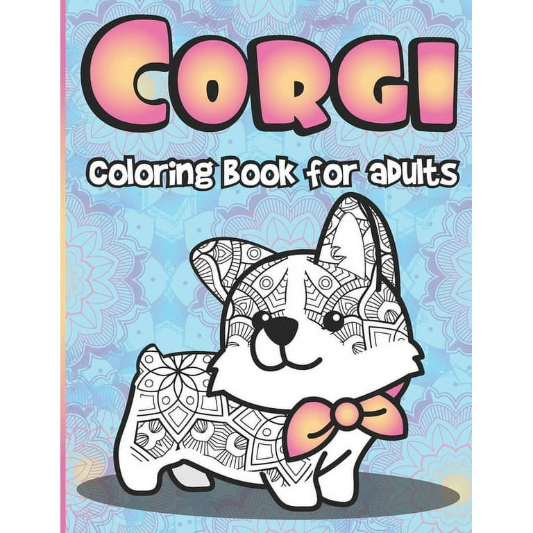 corgi puppy coloring pages