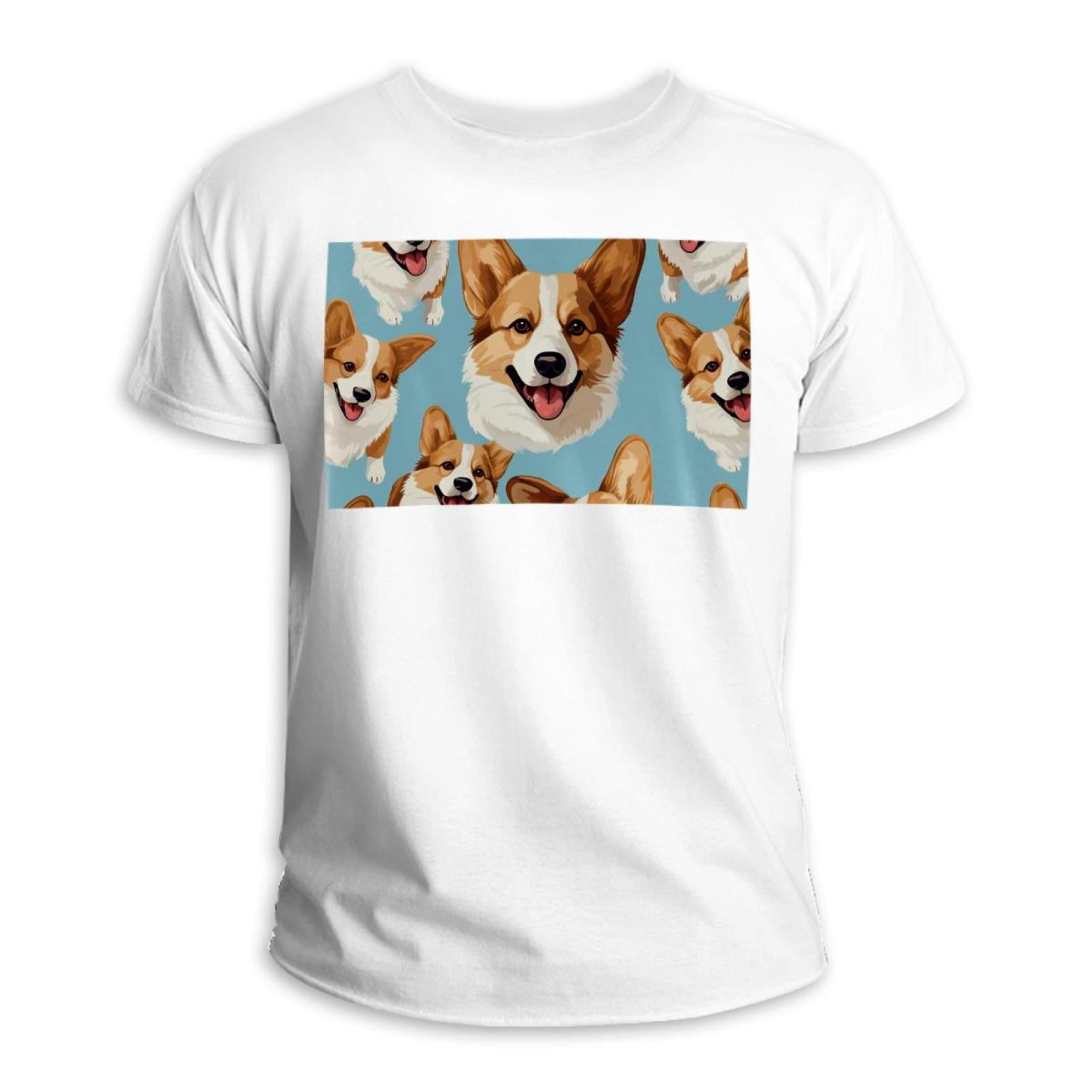Corgi Comfortable Casual Tee with Breathable Fabric - Essential ...
