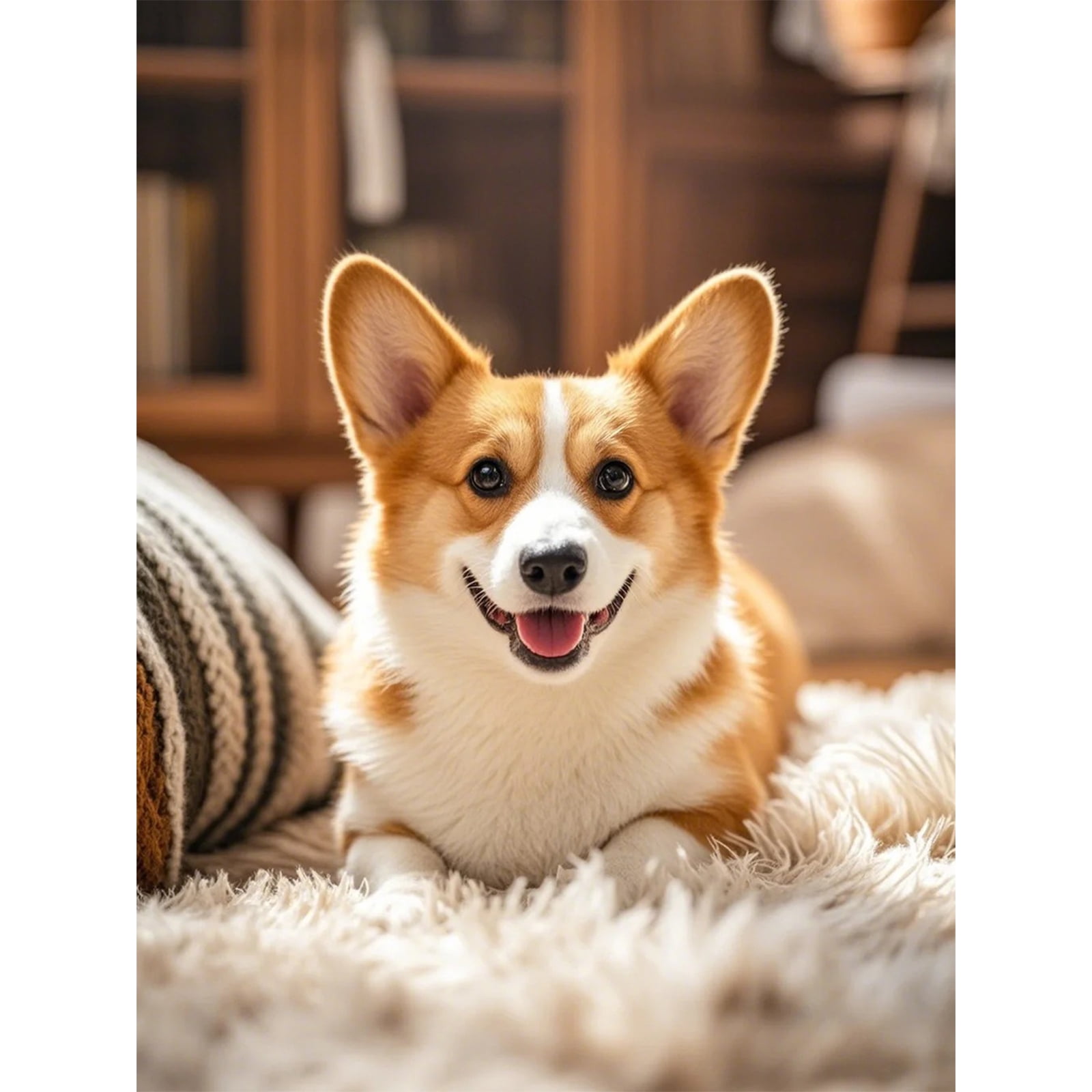 Corgi Diamond Dots DIY Kits 5D Diamond Art Painting Full Round Drill ...