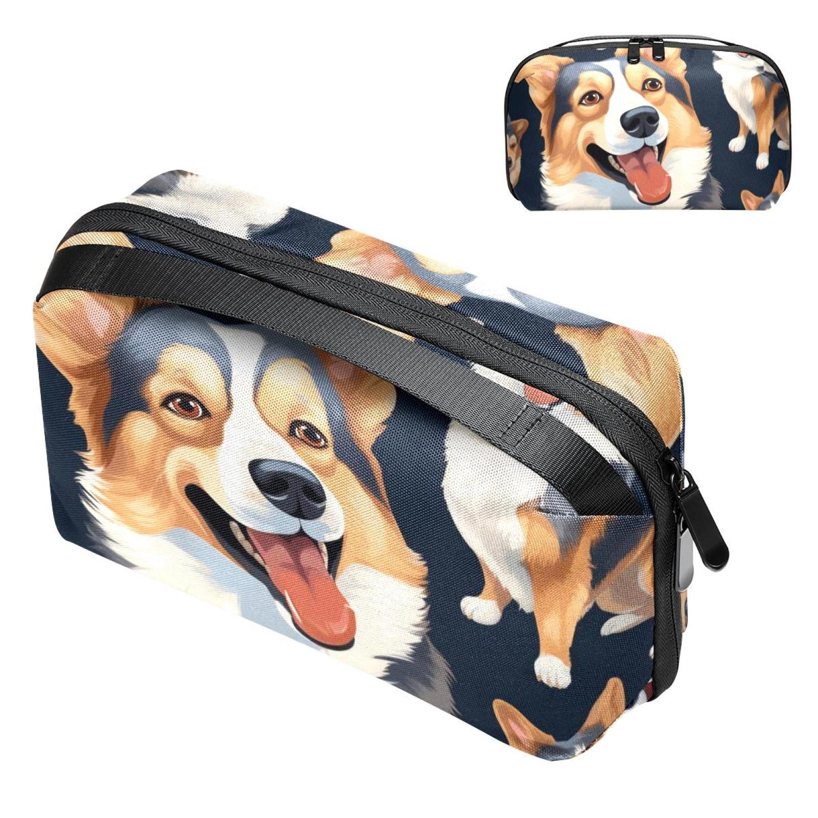 Corgi Digital Organizer Bag with Waterproof Oxford Cloth, 5.9x9.44x3.14 ...