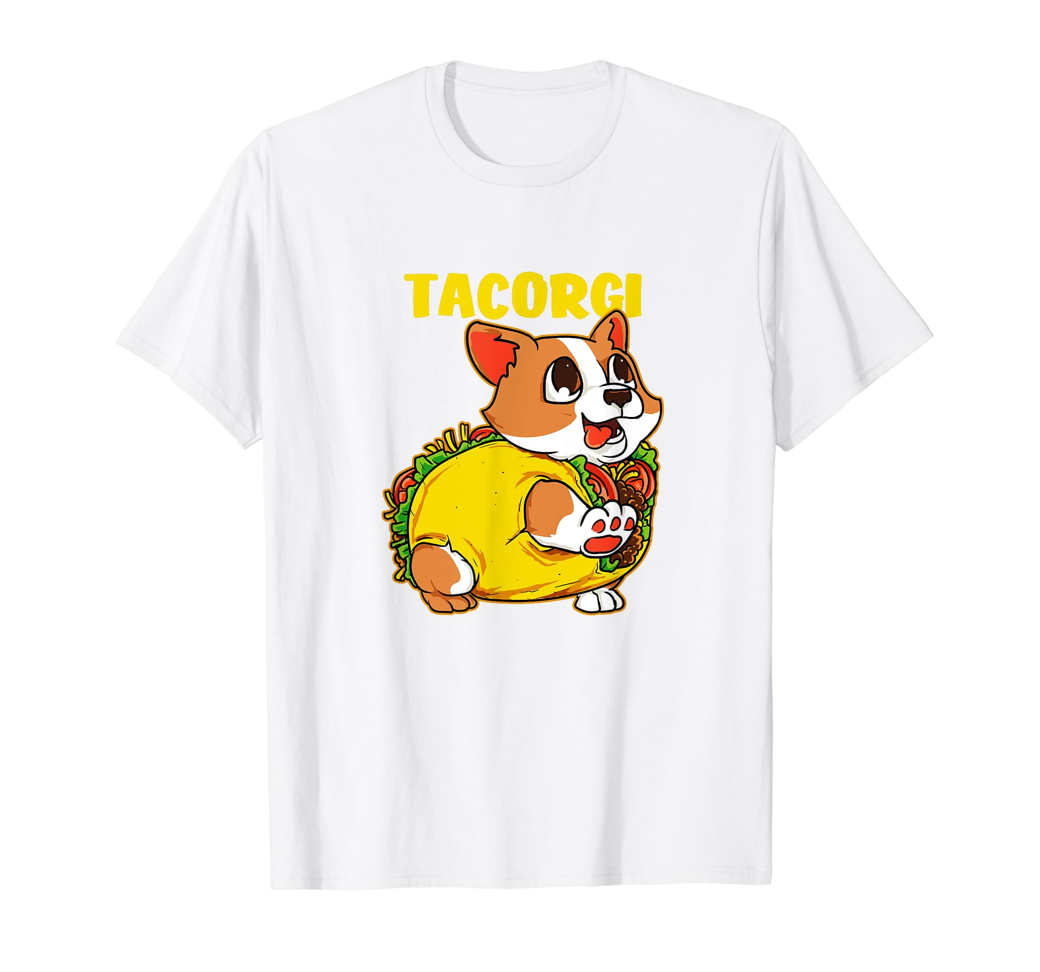Corgi Dog And Taco Tacorgi Funny Corgi Puppy T-Shirt - Walmart.com