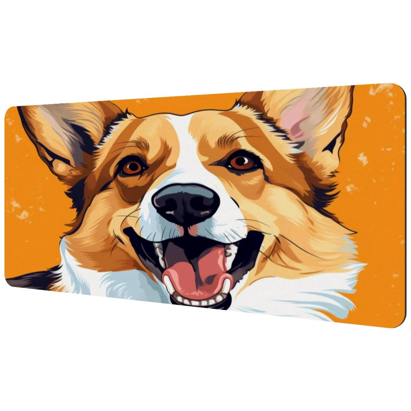 Corgi Dog Mouse Pad, Large Mousepad for Office Home Laptop, Non-Slip ...