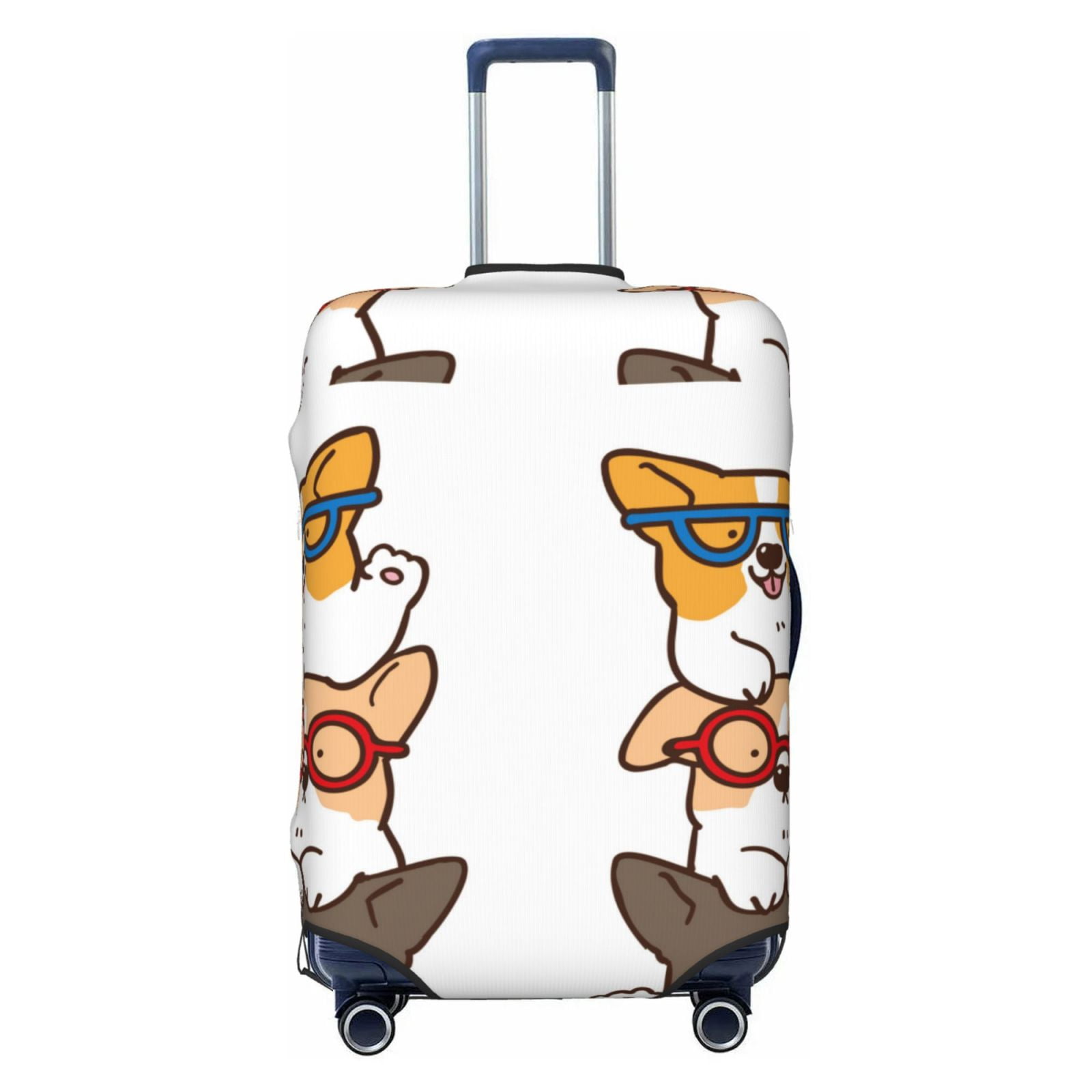 Corgi Dog2 Luggage Cover, Elastic Suitcase Cover Travel Suitcase ...