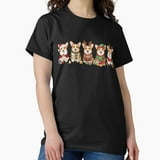 Corgi Dogs With Christmas Lights And A St. Nick For A Corgmas Dog ...