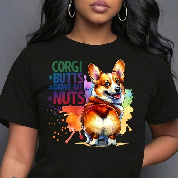 Corgi But Dr Me Nu Dog Lover Graphic T-S1Hirt For WoM1en And M1en ...