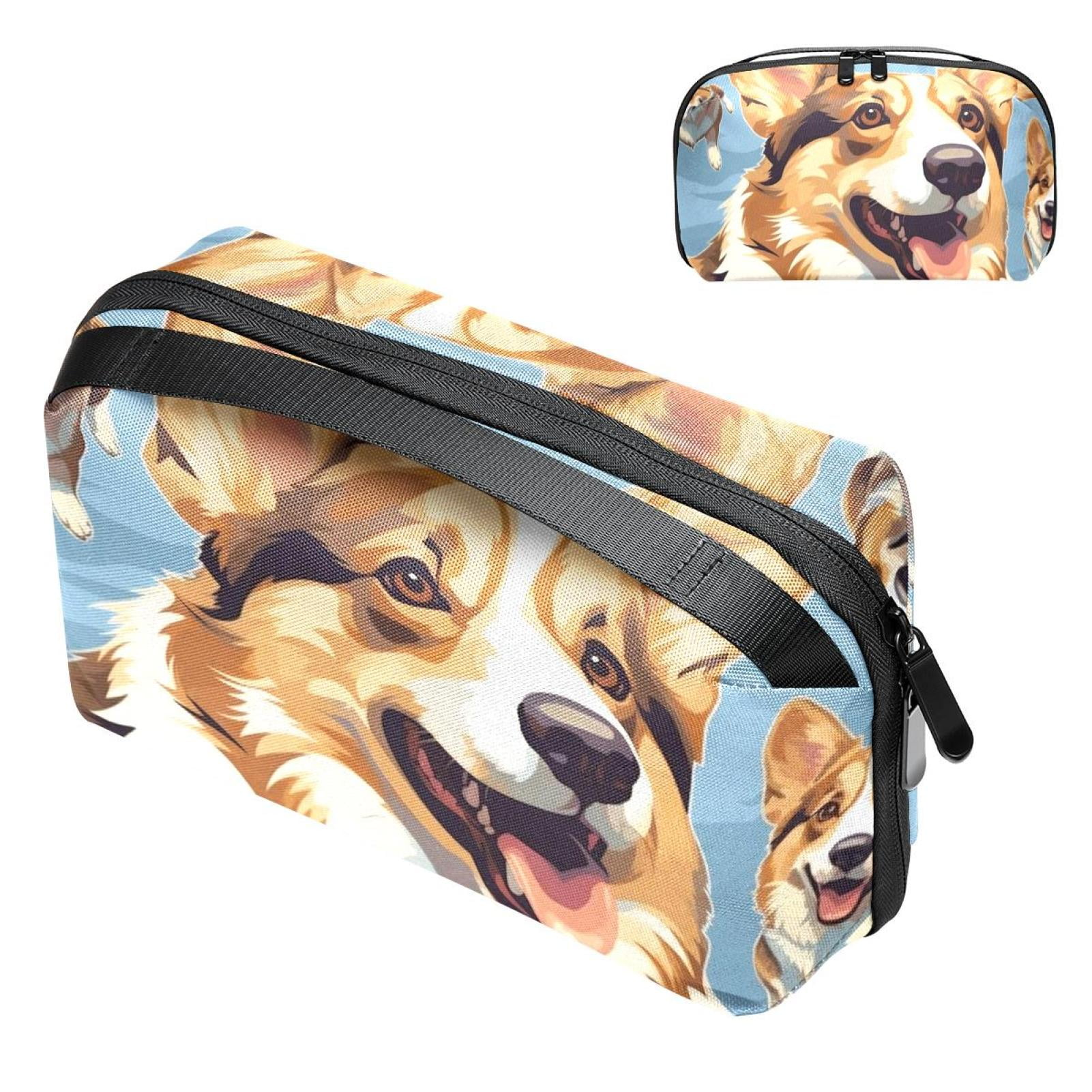 Corgi Electronic Organizer Travel Case, Waterproof Oxford Cloth Storage ...