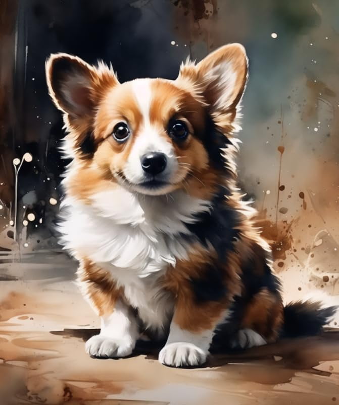 Corgi Funny Jigsaw Perfect for Brain Puzzle Lovers Vibrant ...