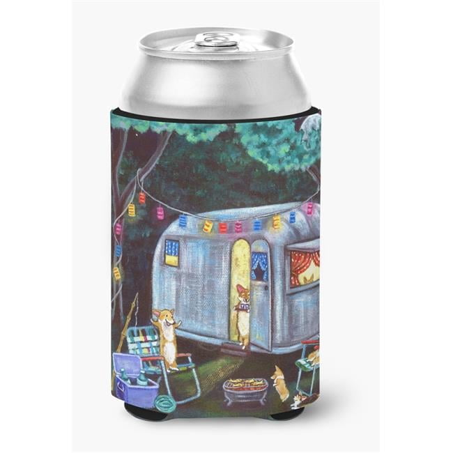 Corgi Glamping Fish Tales Trailer Can or Bottle Hugger - Walmart.com