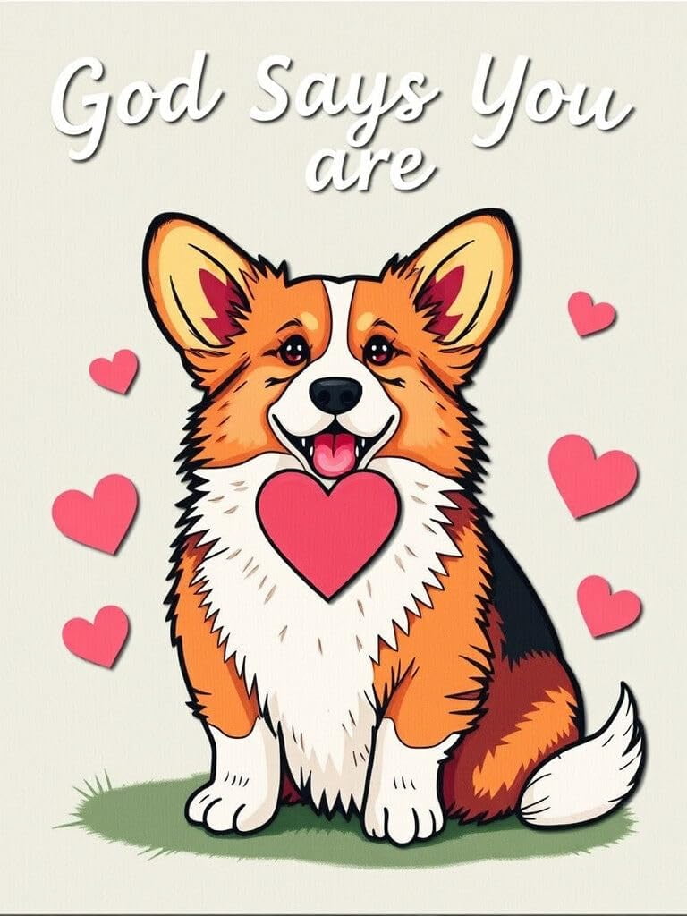 Corgi Heart Tail Jigsaw Puzzles 500 Pieces for Adults - God Says You ...