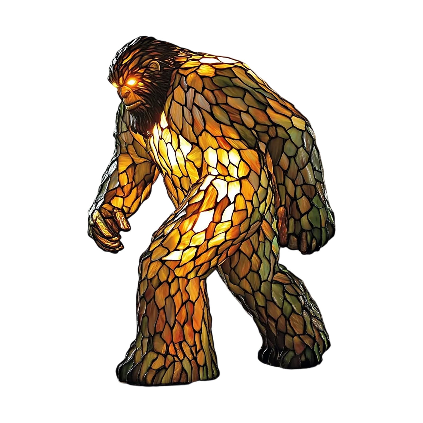 Corgi Lamp, Pug Lights, Stained Glass Dog Lamp, Stained Resin Dog Night ...