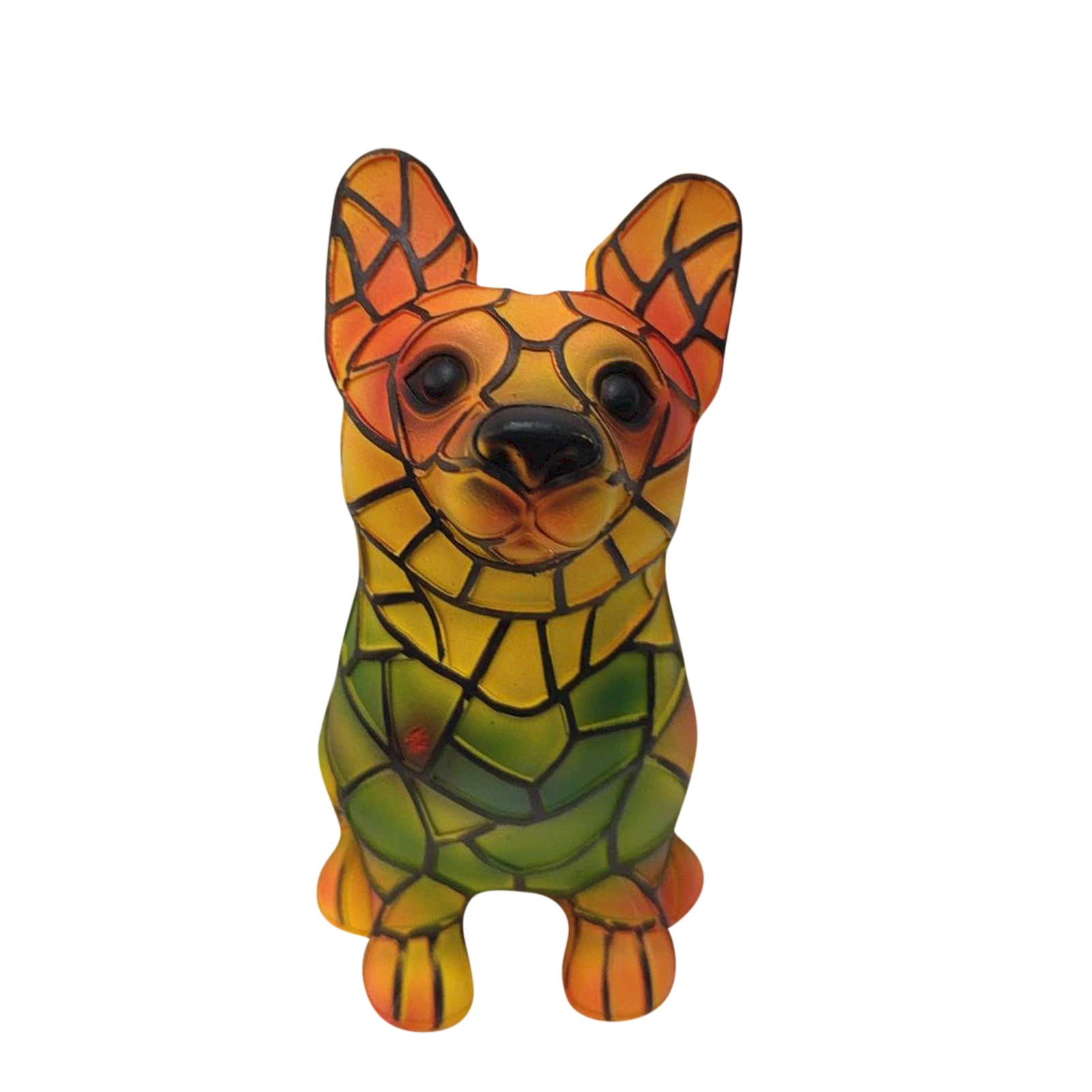 Corgi Lamp Stained Glass Lamp Dog Light Fun Gift For Dog Lovers 7.8 ...
