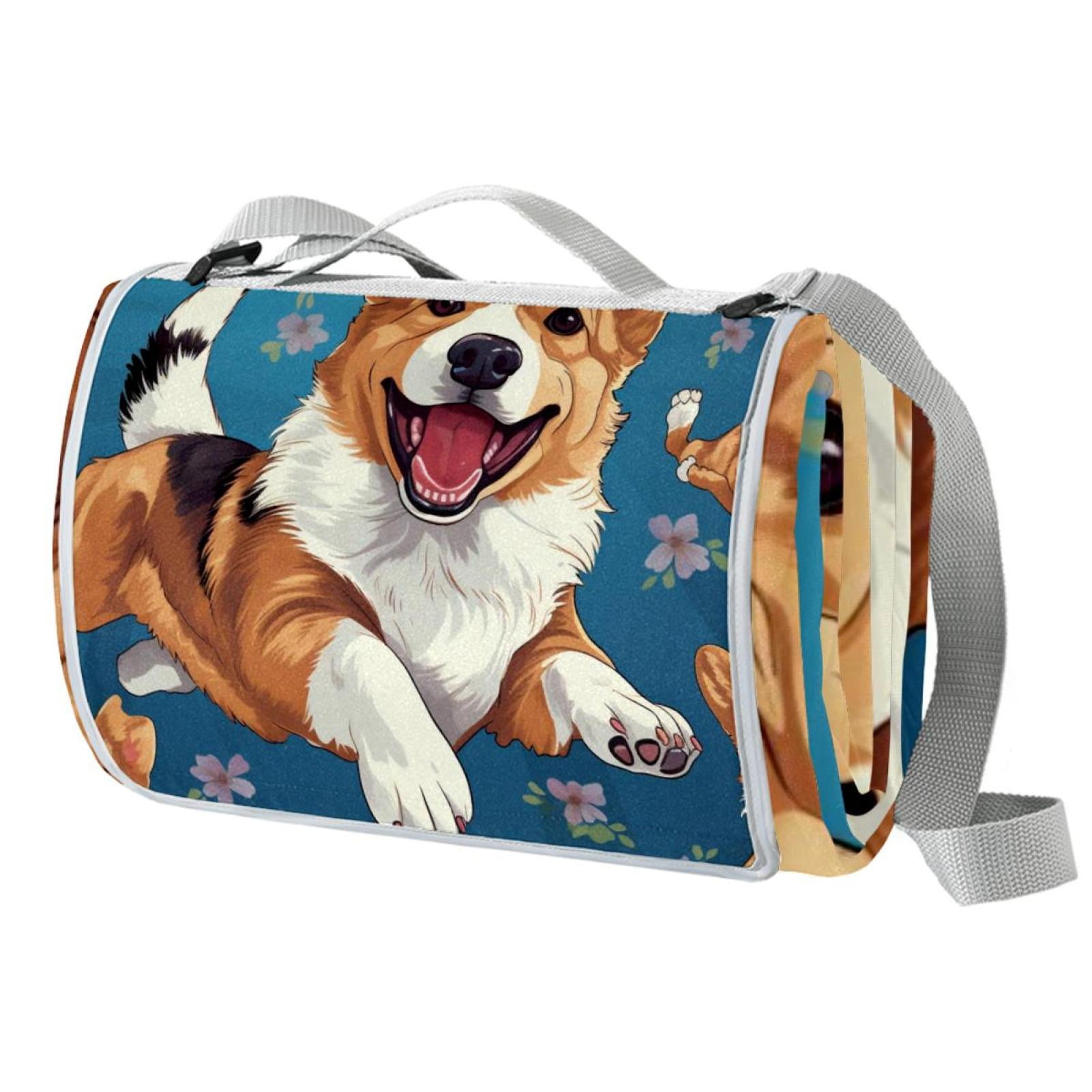 Corgi Large Picnic Mat for Outdoor Activities & Beach Trips - Durable ...