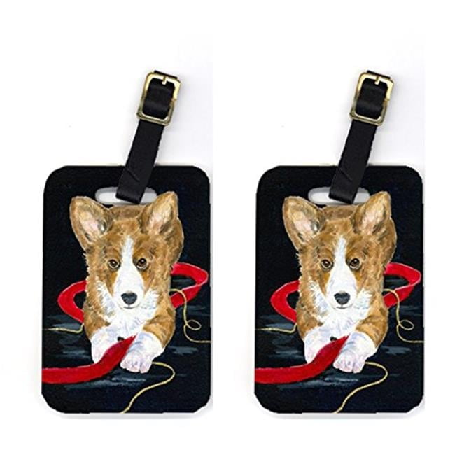 Corgi Luggage Tag - Pair 2, 4 x 2.75 In. - Walmart.com