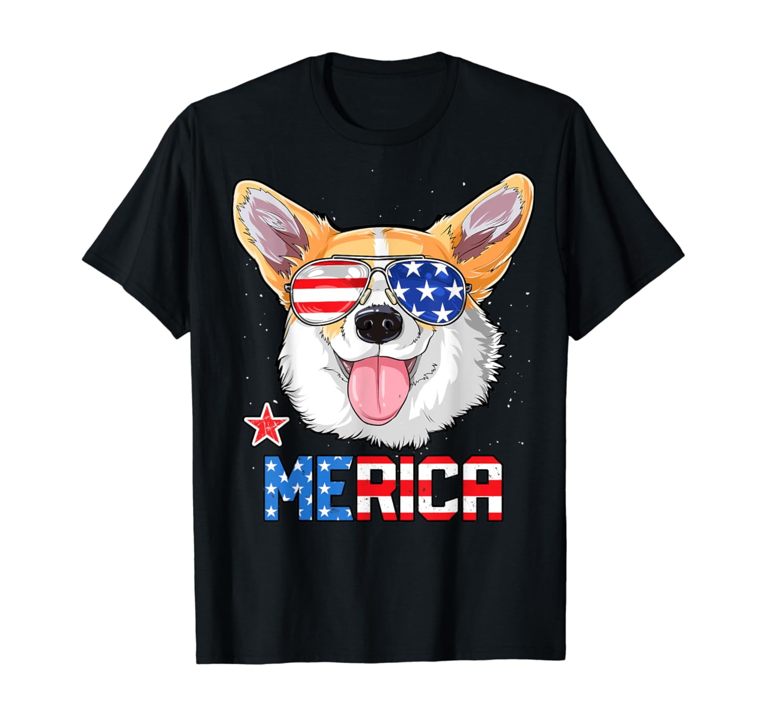 Corgi Merica 4Th Of July T Shirt Boys Girls Dog Puppy - Walmart.com