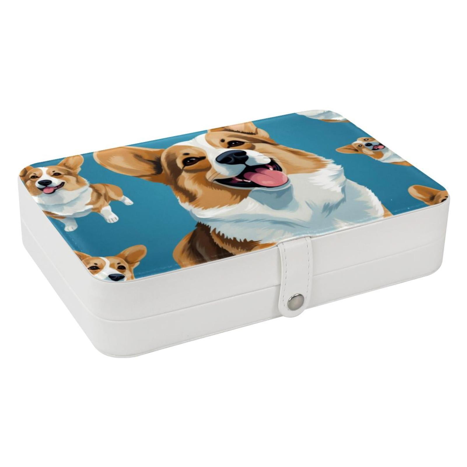Corgi Necklace Organizer, Bracelet Holder, and Jewelry Boxes - Portable ...