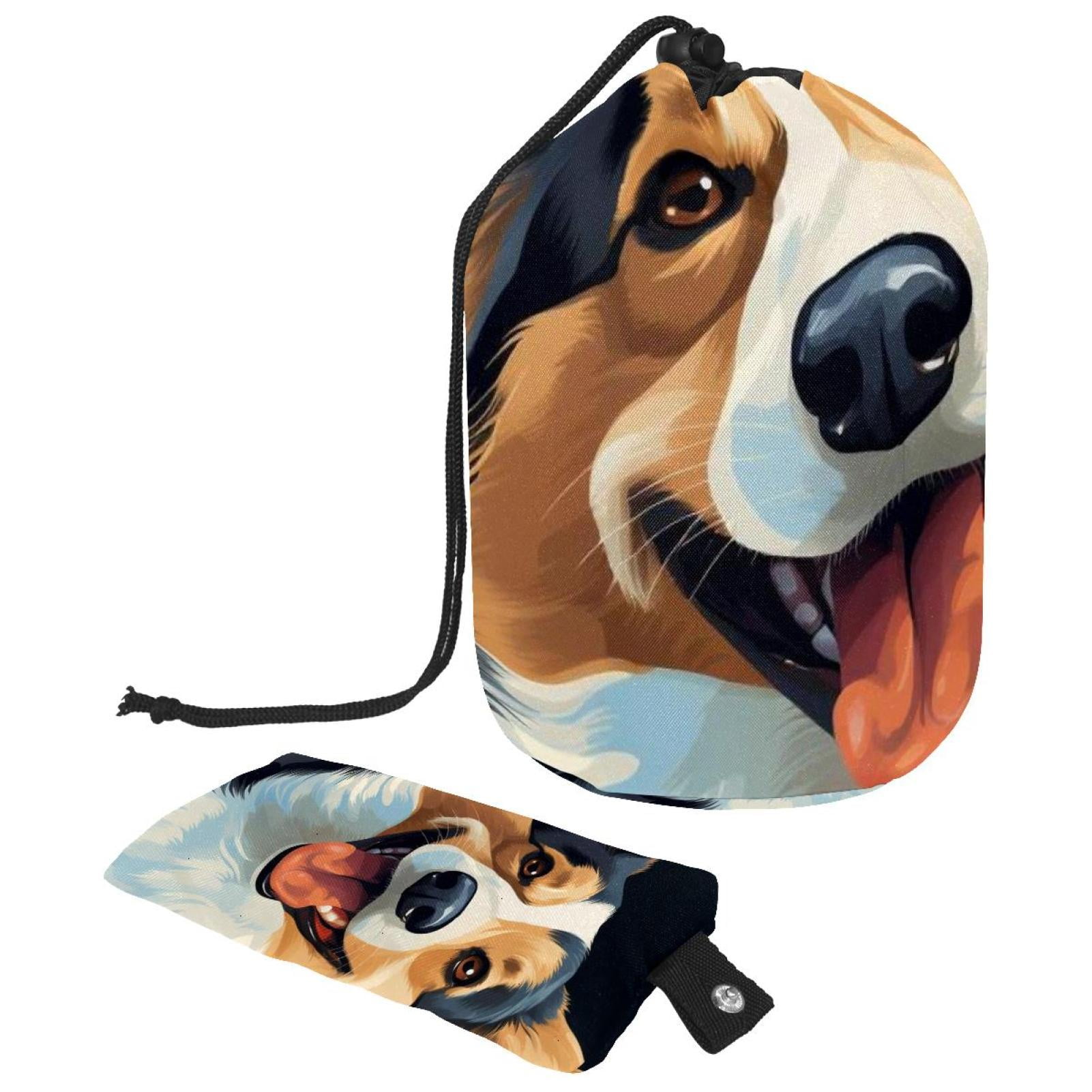 Corgi Portable Drawstring Mesh Laundry Bags - Foldable Travel Shower ...