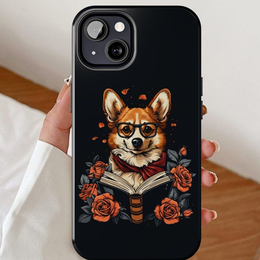 Corgi Reading Dog Pembroke Welsh Corgis Puppies Bookish Reader Case 11 ...