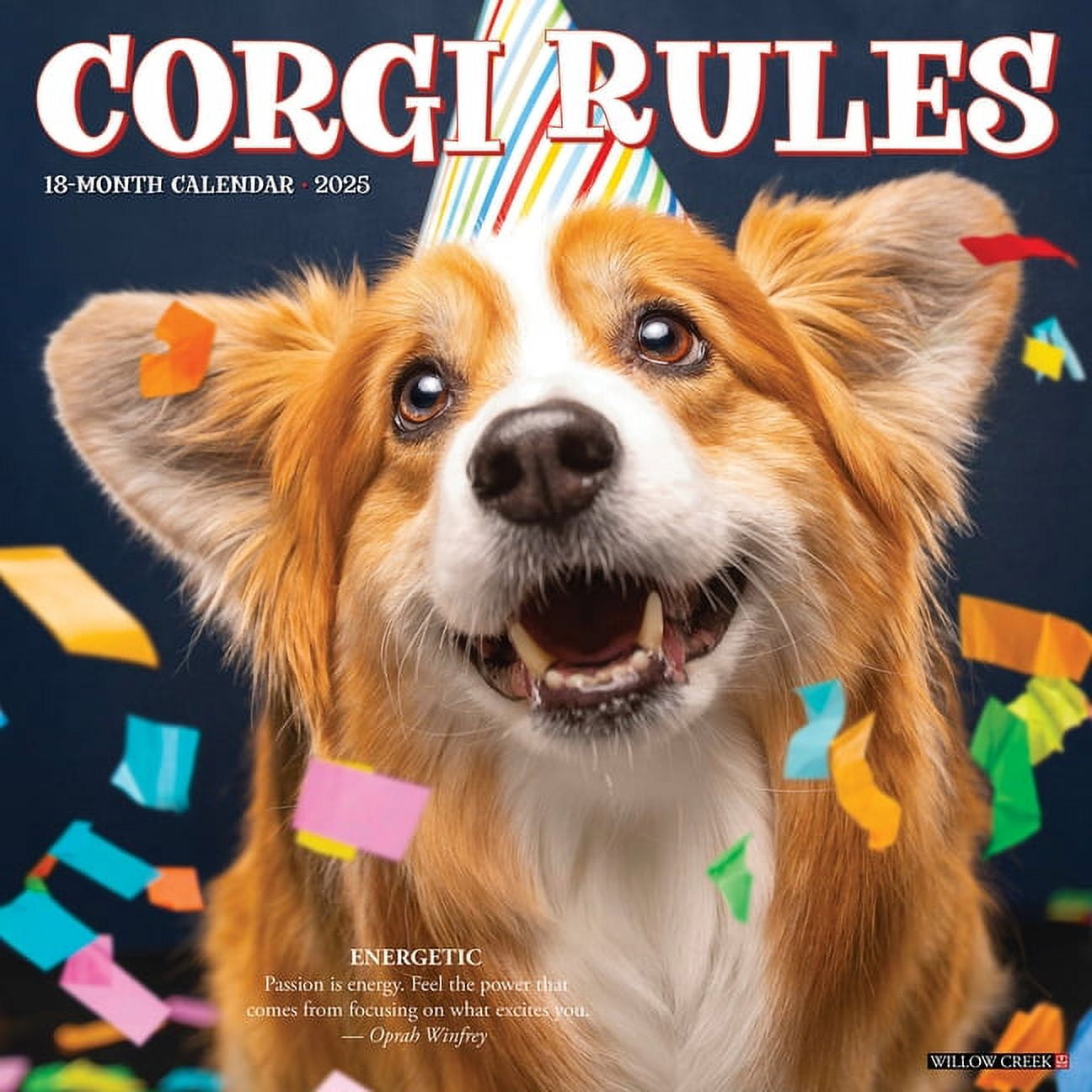 Corgi Rules 2026 12 X 12 Wall Calendar, (Hardcover) - Walmart.com