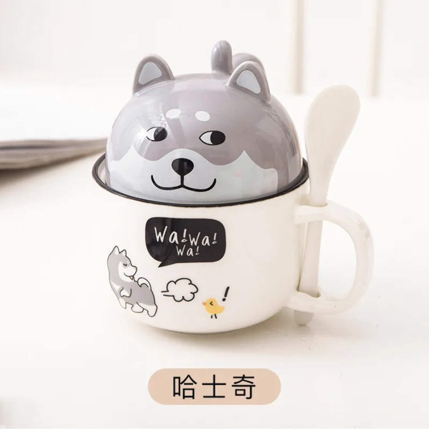 Corgi Shiba Inu Cat Coffee Cup Creative Couple Ceramic Cup Home Cartoon ...