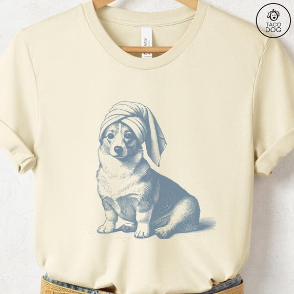 Corgi Shirt: Vintage Corgi Spa Bath Shirt or Tee Taco Dog, Unisex ...