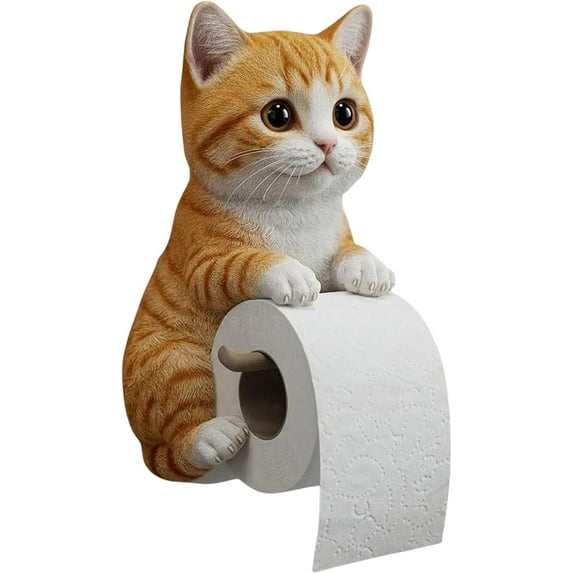 Corgi Toilet Paper Holder, Cute 3D Printed Resin Cats and Dogs Paper ...