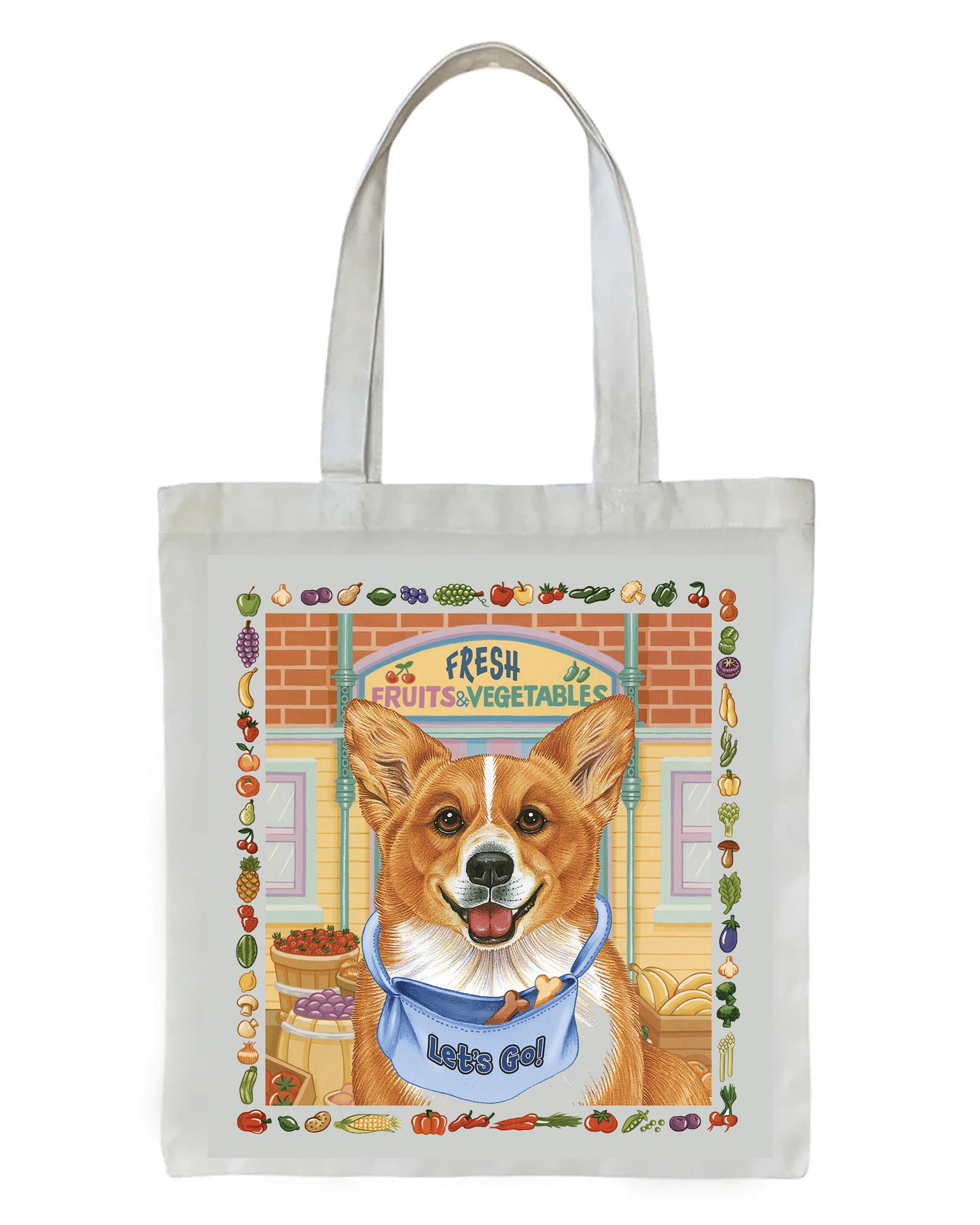 Corgi - Tomoyo Pitcher Dog Breed Tote Bags[ ] - Walmart.com