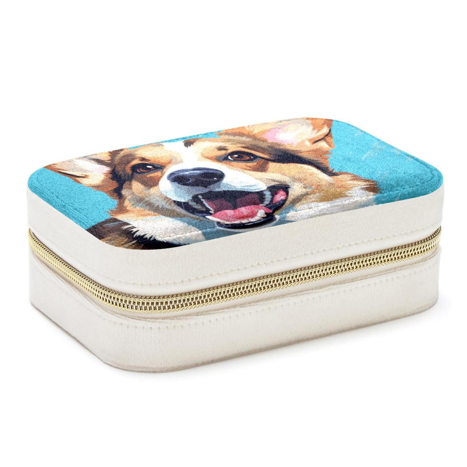 Corgi Velvet Portable Jewelry Display Stand and Organizer with ...