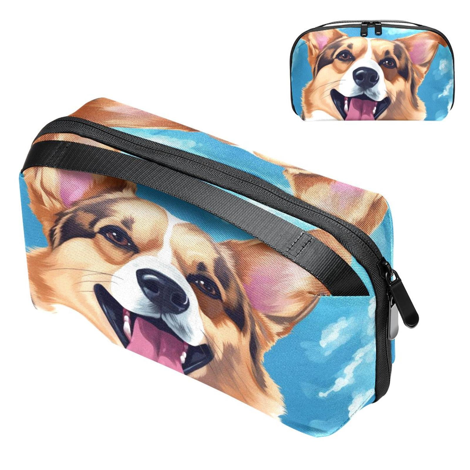 Corgi Waterproof Oxford Fabric USB Pouch Hard Drive Case Charger Case ...