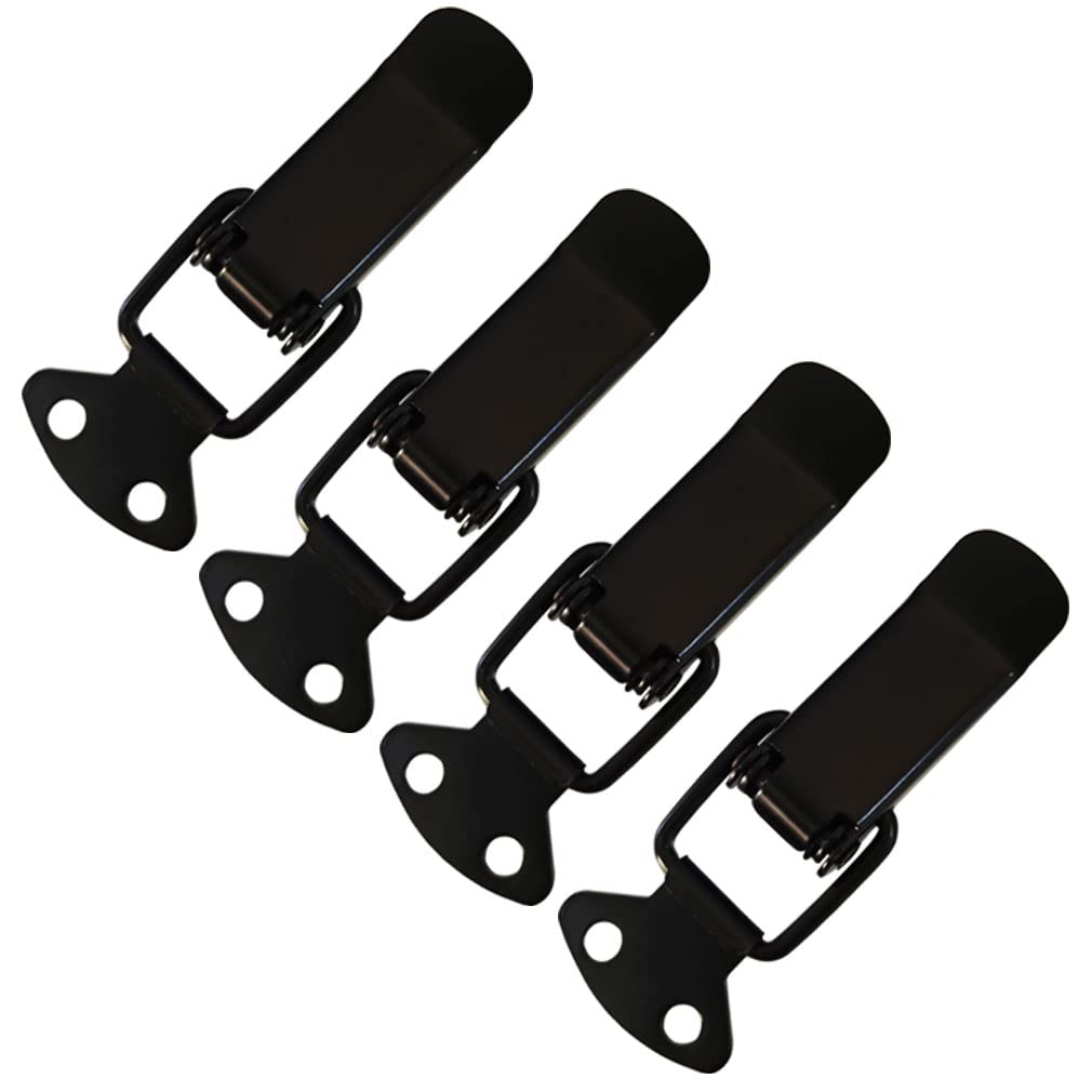 Corgre 4 Pack Matte Black Spring Loaded Toggle Case Box Chest Trunk ...