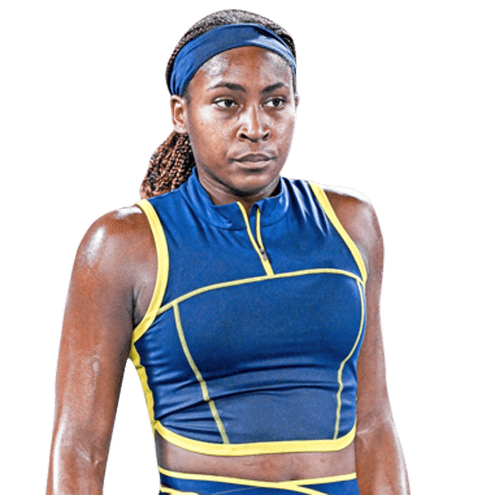Cori Gauff (Blue) Half Body Buddy Cutout - Walmart.com
