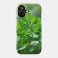 Coriander Leaves Vibrant Parsley Botanical Nature Case for iPhone 11,12 ...