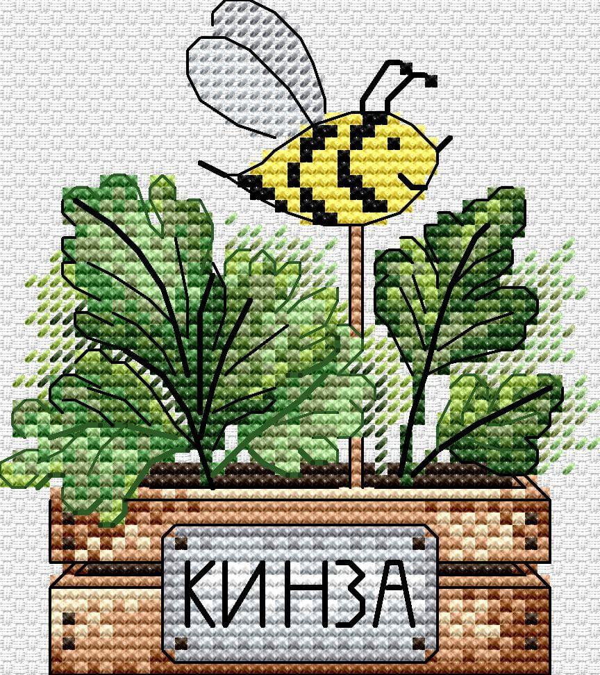 Coriander SM-638 Counted Cross Stitch Kit - Walmart.com