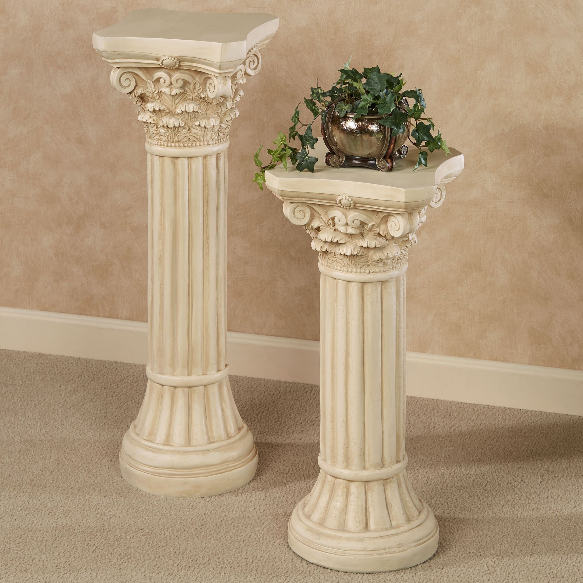 Corinthian Column Indoor Outdoor Display Pedestal - Statement Decor ...