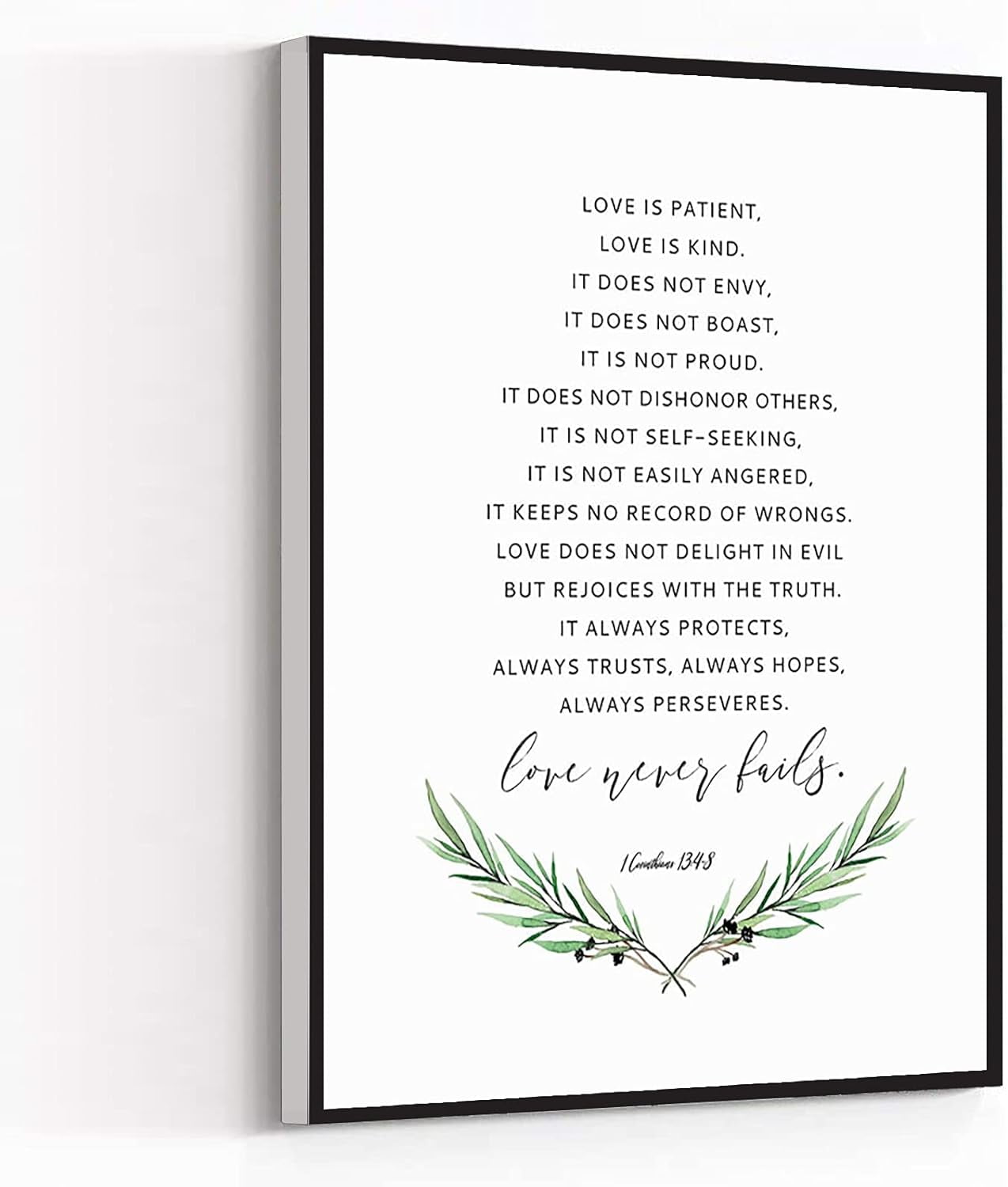 Corinthians 13 4-8 Love Is Patient Love Is Kind Love Never Fails Bible ...