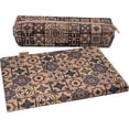 Cork A5 Notebook and Pencil Pouch Set Blank Journal Moroccan Tile ...