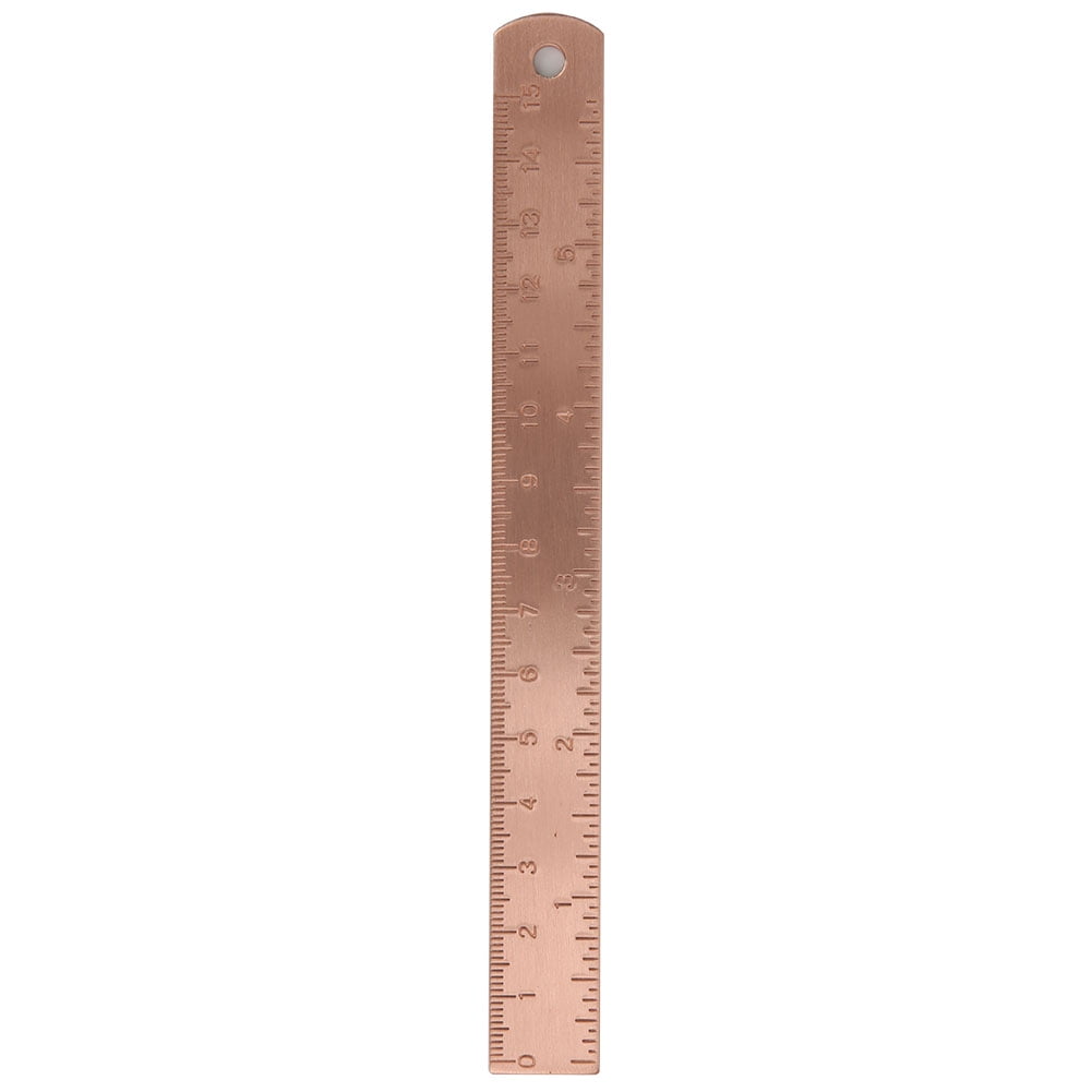 Cork Backing Non-Slip Copper Rulers, High-Quality Metal Craftsmanship ...