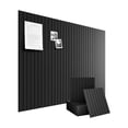 Cork Board Alternative Felt Bulletin Board Tiles,6Pcs Slats Wall ...