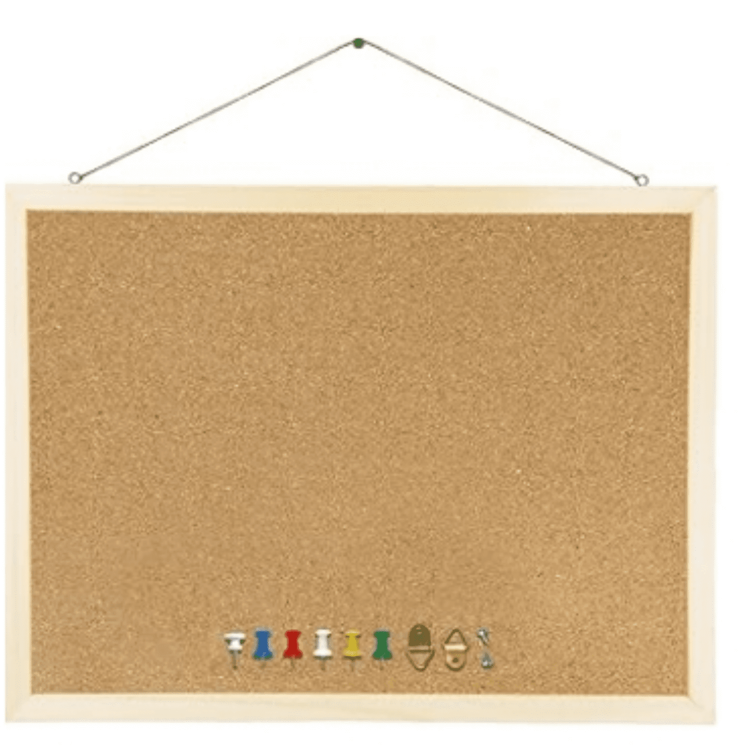 Cork Board Bulletin Board, 15.7"X 11.81" pin Boards for Walls, Oak Wood ...