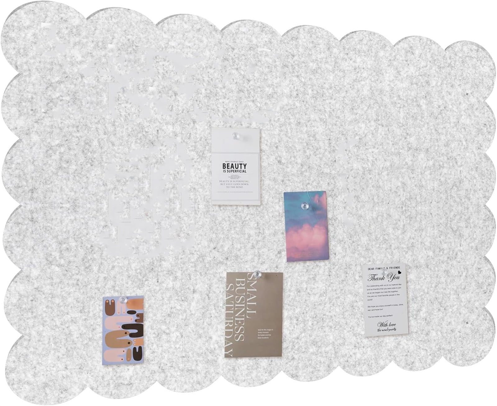 Cork Boards Bulletin Board,Bexiou 24'' X 36'' Foldable Felt Cork Board ...