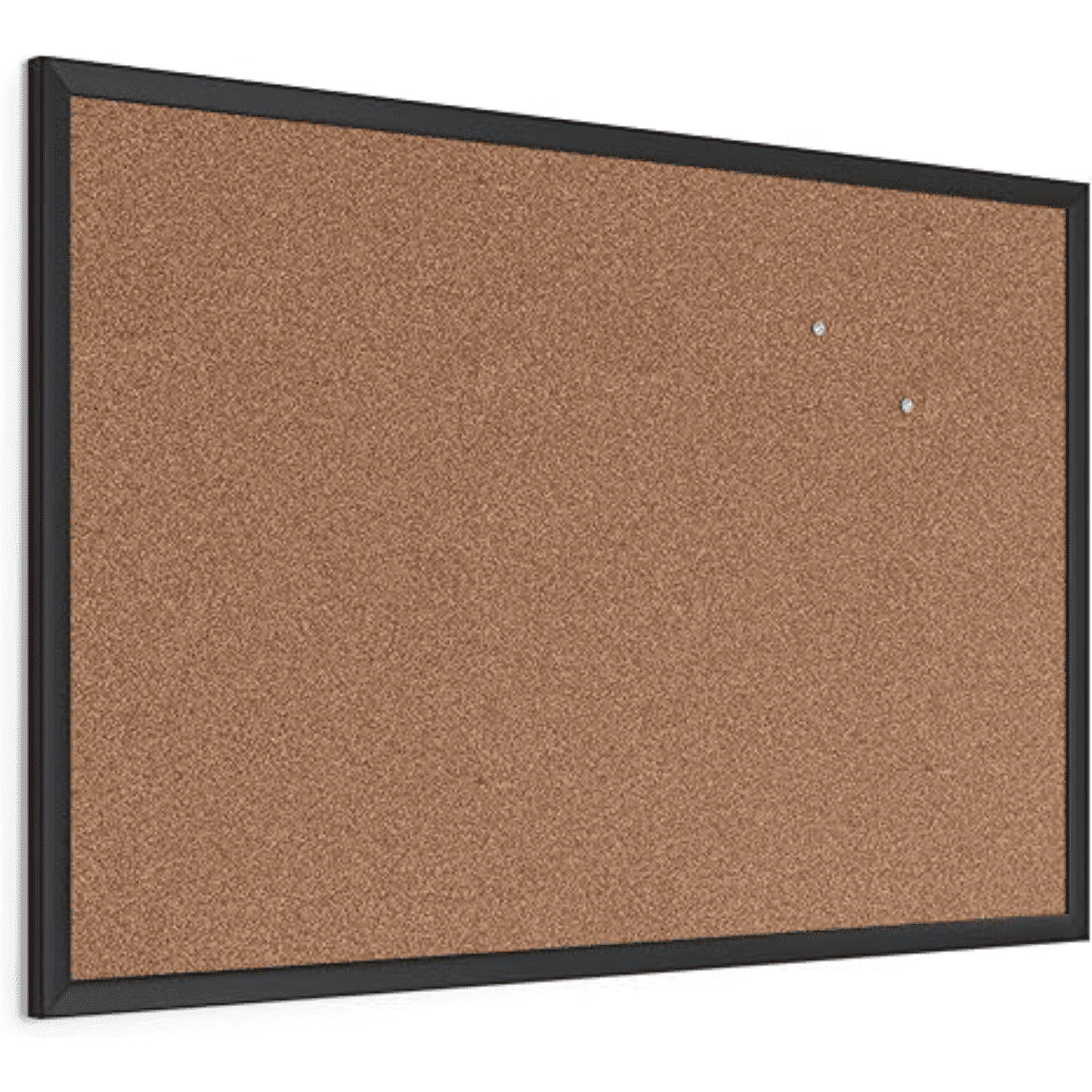 Cork Bulletin Board, 24'' x 36'', Black Wood Frame - Walmart.com