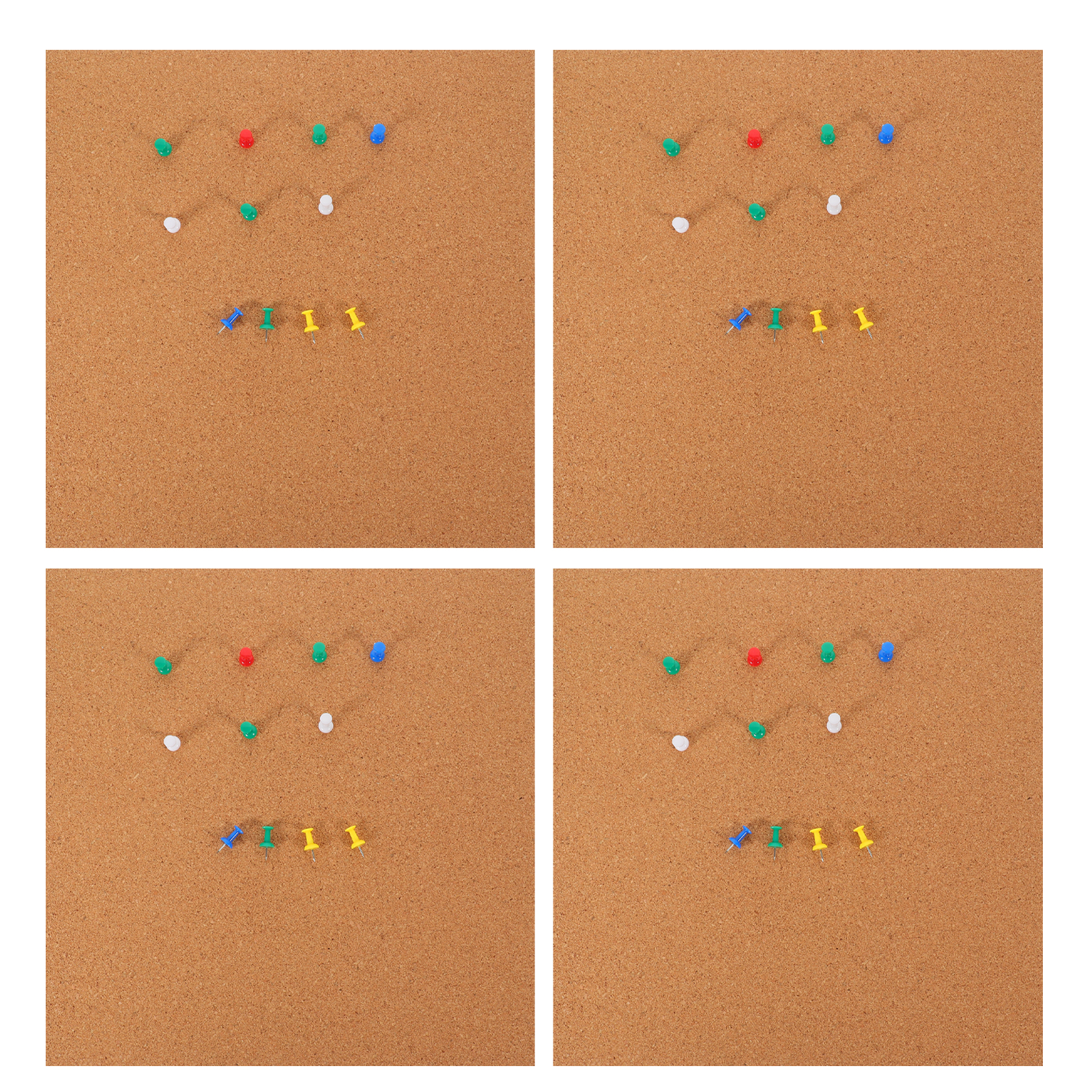 Cork Bulletin Board Decor Creative Message Board Picture Display Board ...