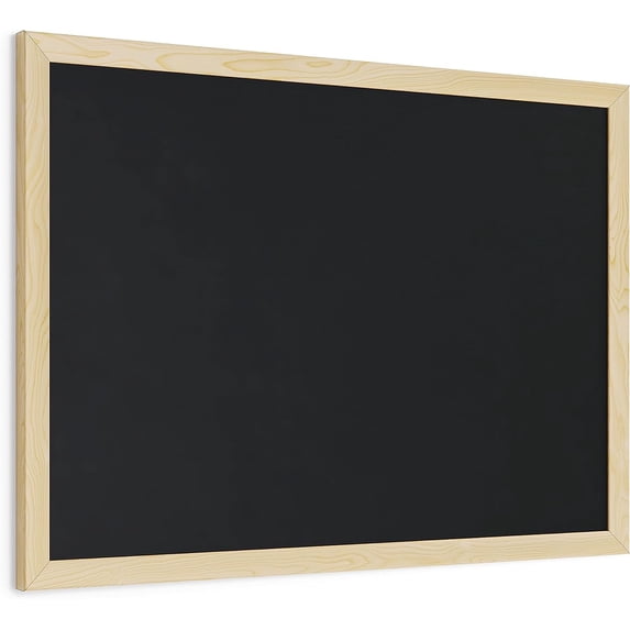 Cork Bulletin Board with Light Birch Frame - Classic Design, for Home ...