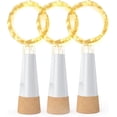 Cork Fairy Lights Bottle Light Operated String Lights for Wedding, Xmas ...