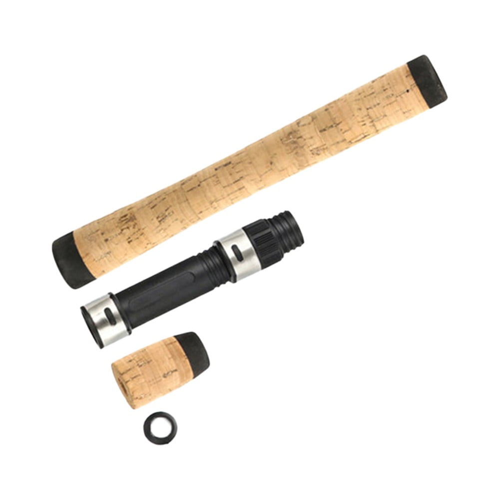 Cork Fishing Rod Straight Handle Spinner Grip Reel Seat Building Repair ...