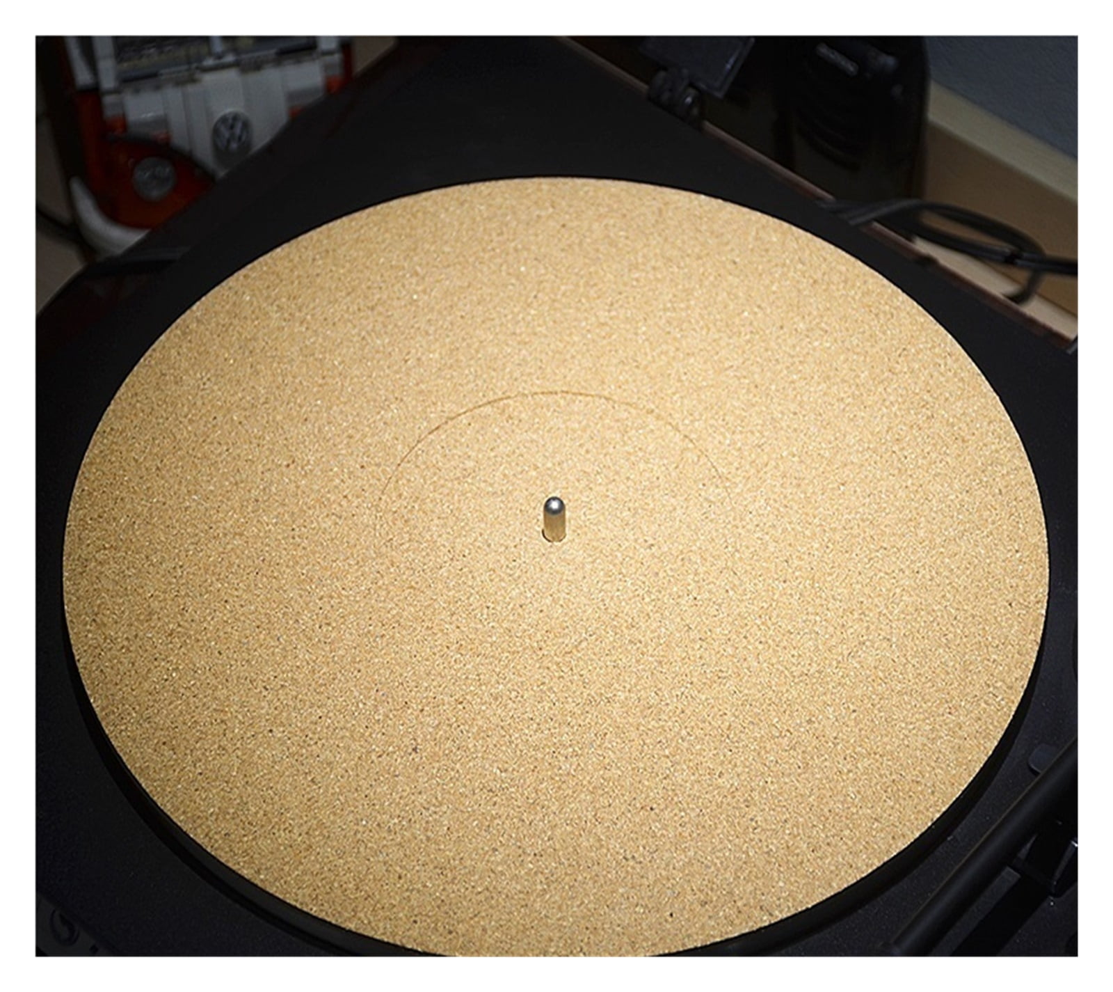 Cork LP Slip Mat Turntable Platter Mat For 12 Inch LP Vinyl Record ...