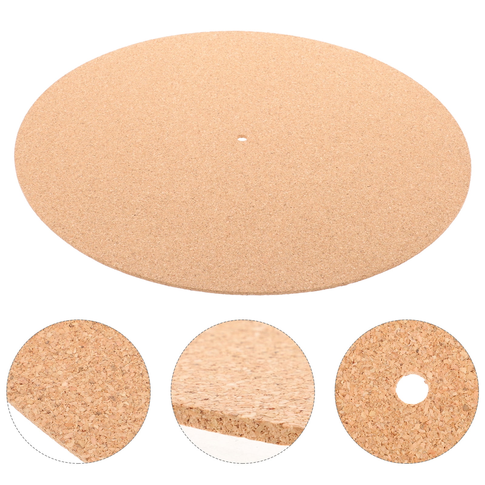 FOLOYORI Cork Vinyl Turntable Mat For Music Lovers 1Pack - Walmart.com