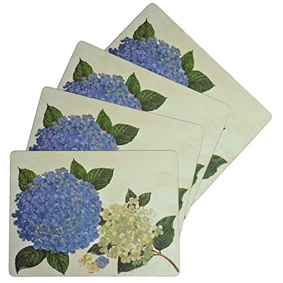 Cork Placemats Set of 4, Thick Cork Place Mats for Kitchen and Dining ...